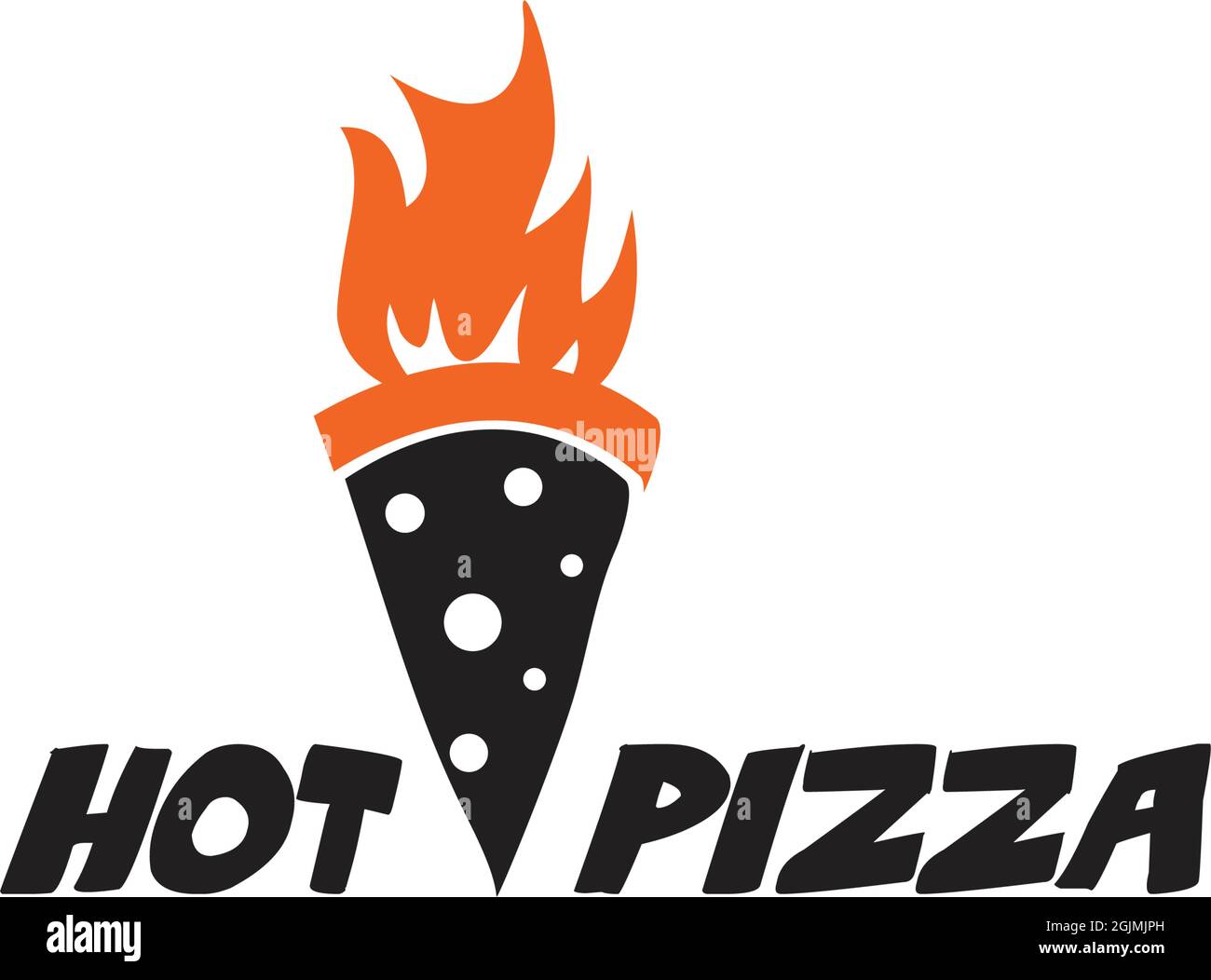 Pizza restaurant logo icon design vector template Stock Vector Image ...