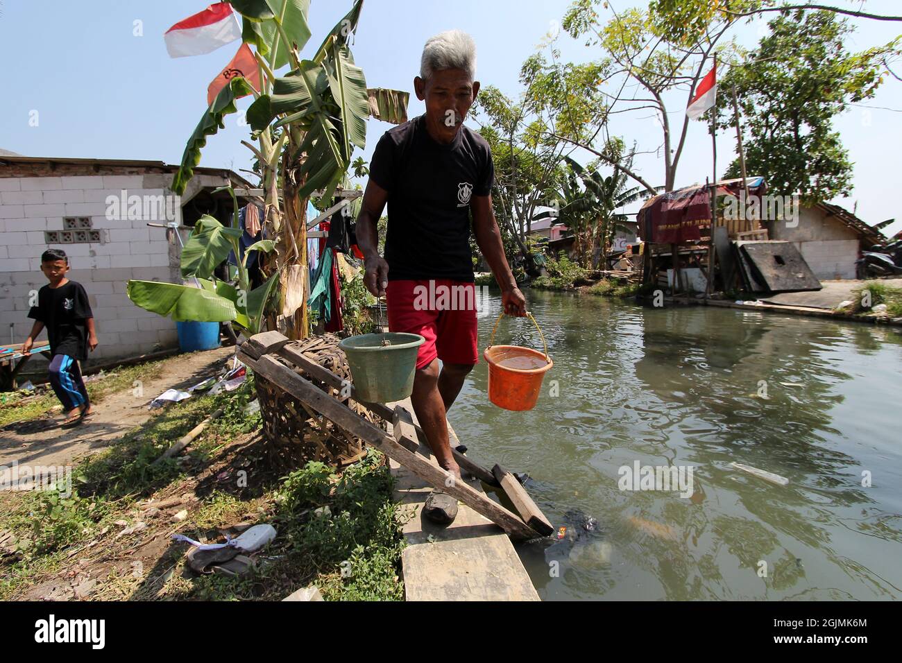 Clean Water Crisis Indonesia High Resolution Stock Photography and ...