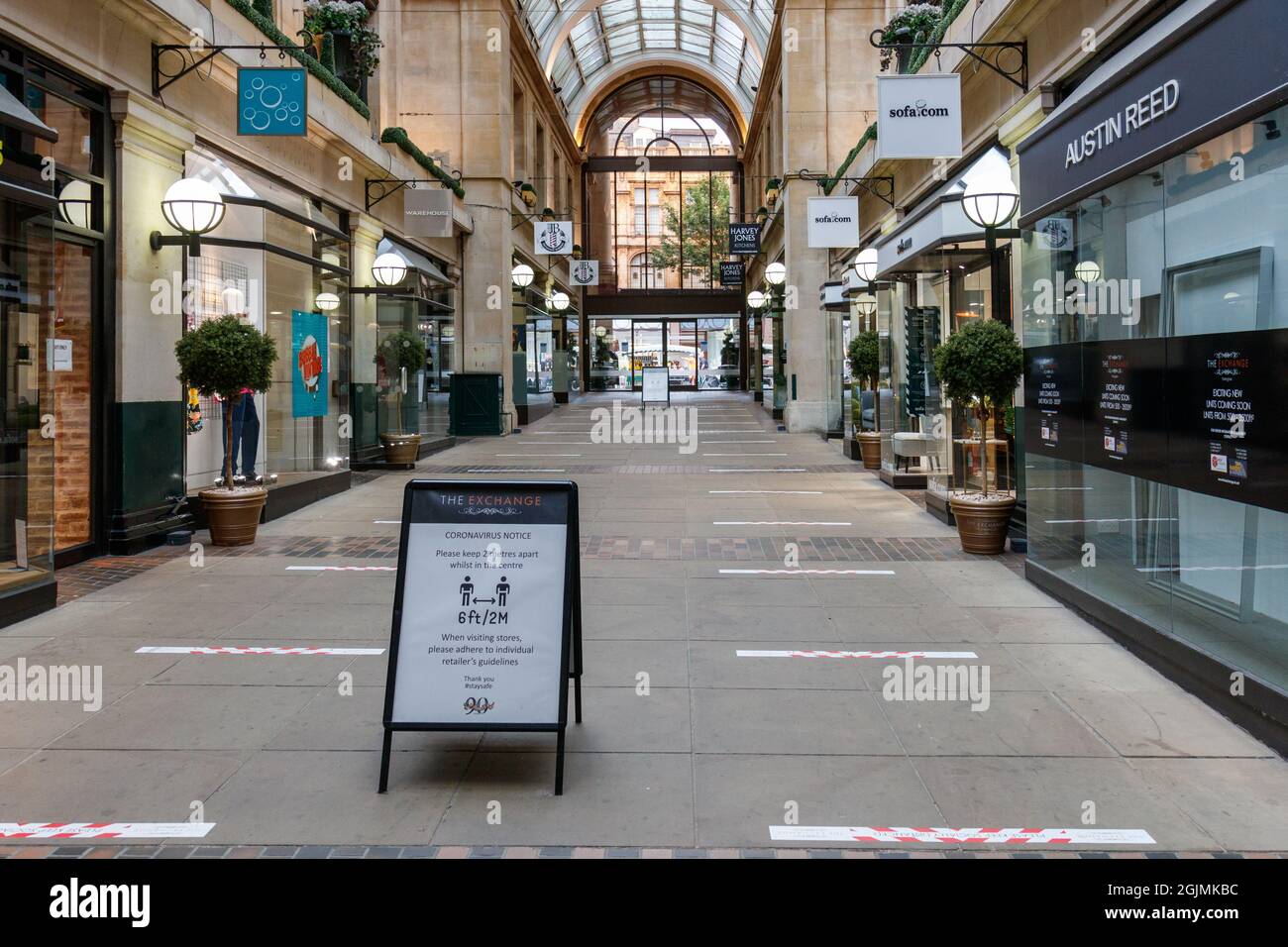 Exchange Arcade Nottingham High Resolution Stock Photography and Images ...