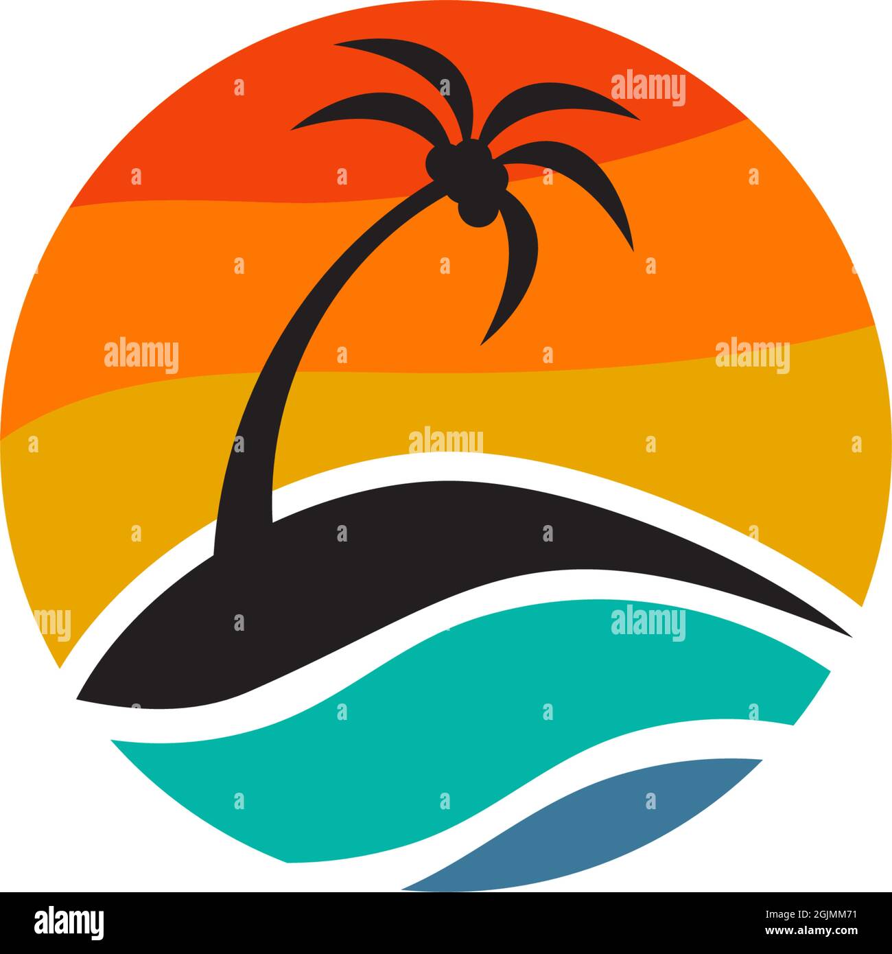 Coconut stamp Cut Out Stock Images & Pictures - Alamy