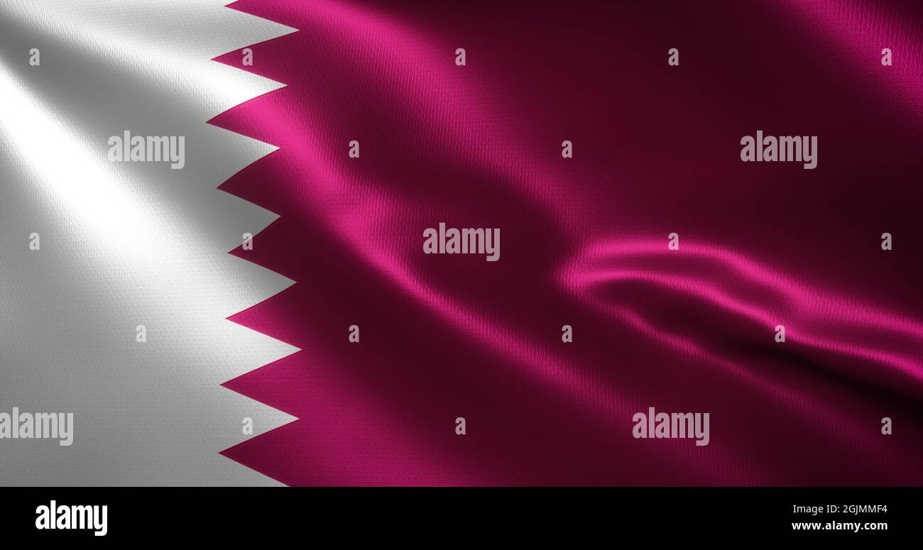 Evolution of qatar flag hi-res stock photography and images - Alamy