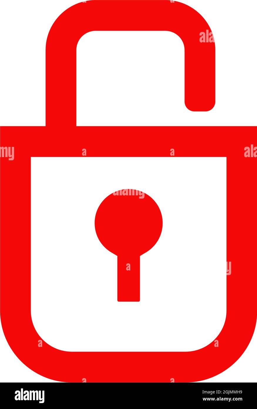 Padlock icon logo design inspiration vector template Stock Vector Image ...