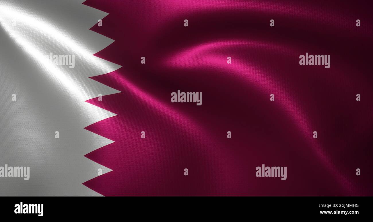 Evolution of qatar flag hi-res stock photography and images - Alamy