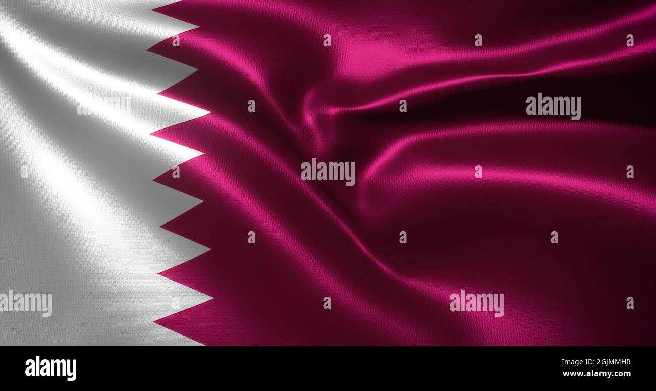 Evolution of qatar flag hi-res stock photography and images - Alamy