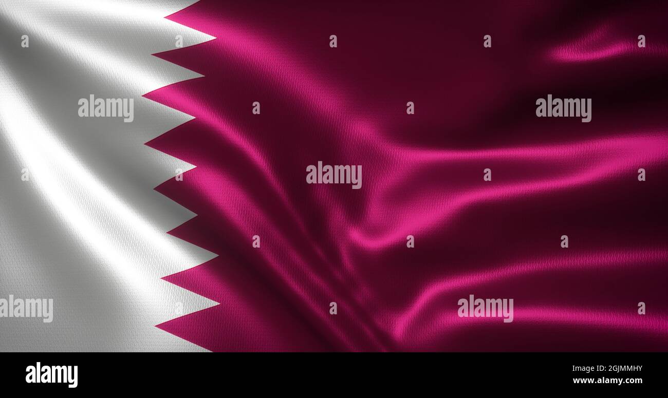 Evolution of qatar flag hi-res stock photography and images - Alamy