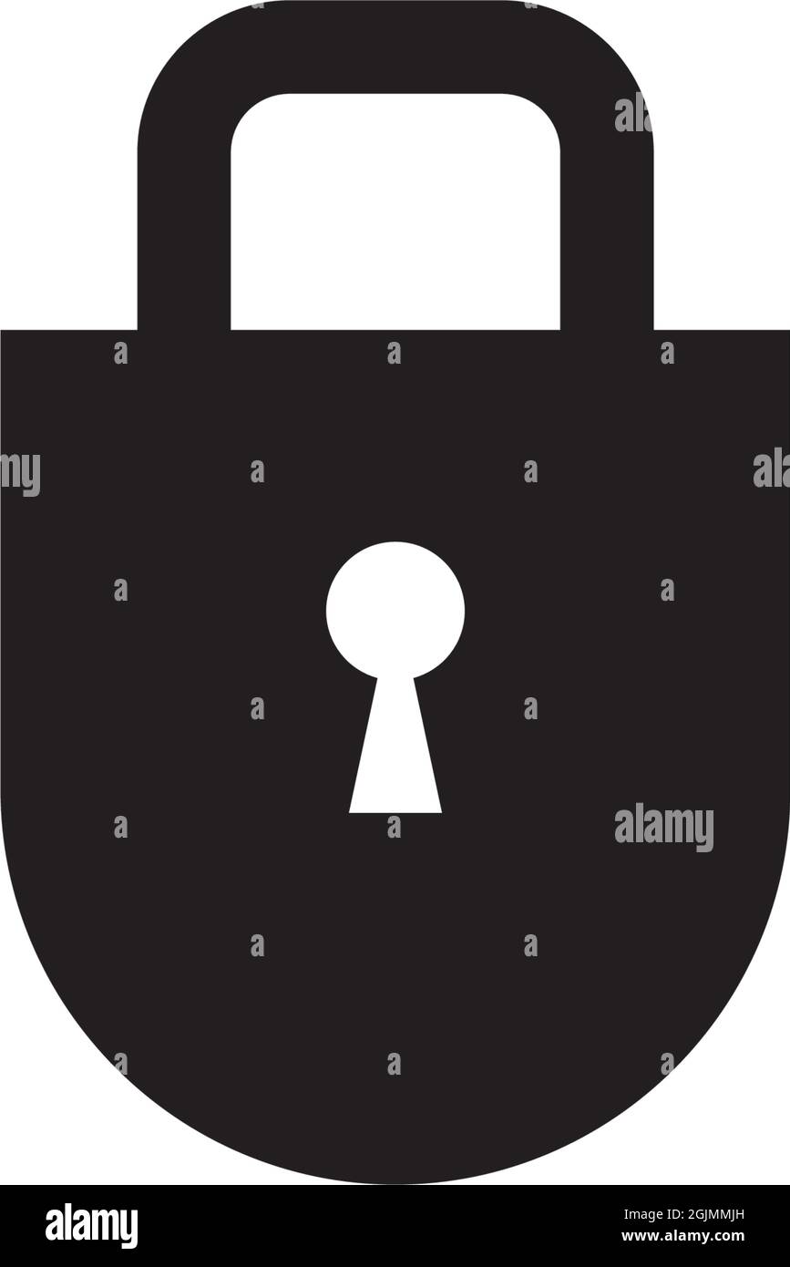 Padlock icon logo design inspiration vector template Stock Vector Image ...