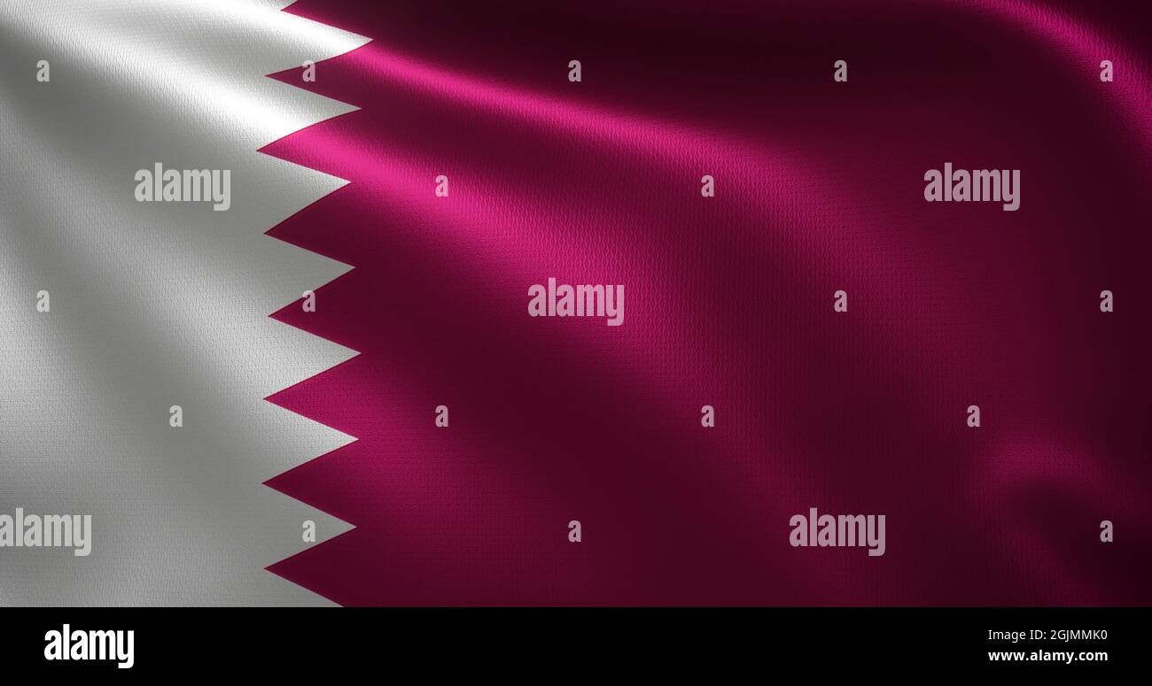 Evolution of qatar flag hi-res stock photography and images - Alamy