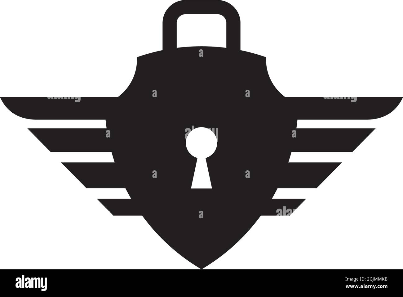 Padlock icon logo design inspiration vector template Stock Vector Image ...