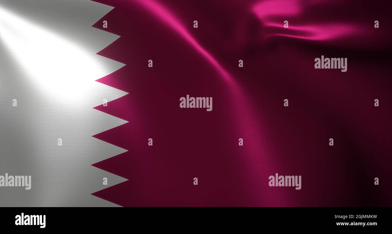 Evolution of qatar flag hi-res stock photography and images - Alamy