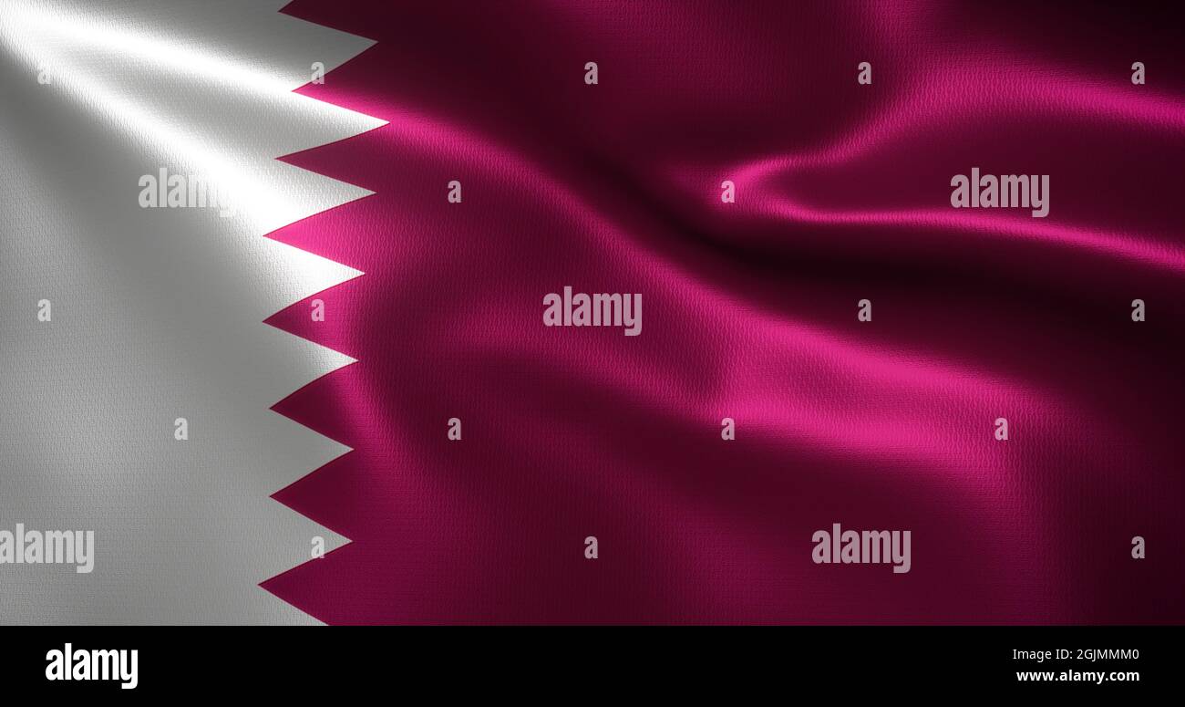 Qatar flag desktop wallpaper hi-res stock photography and images - Alamy