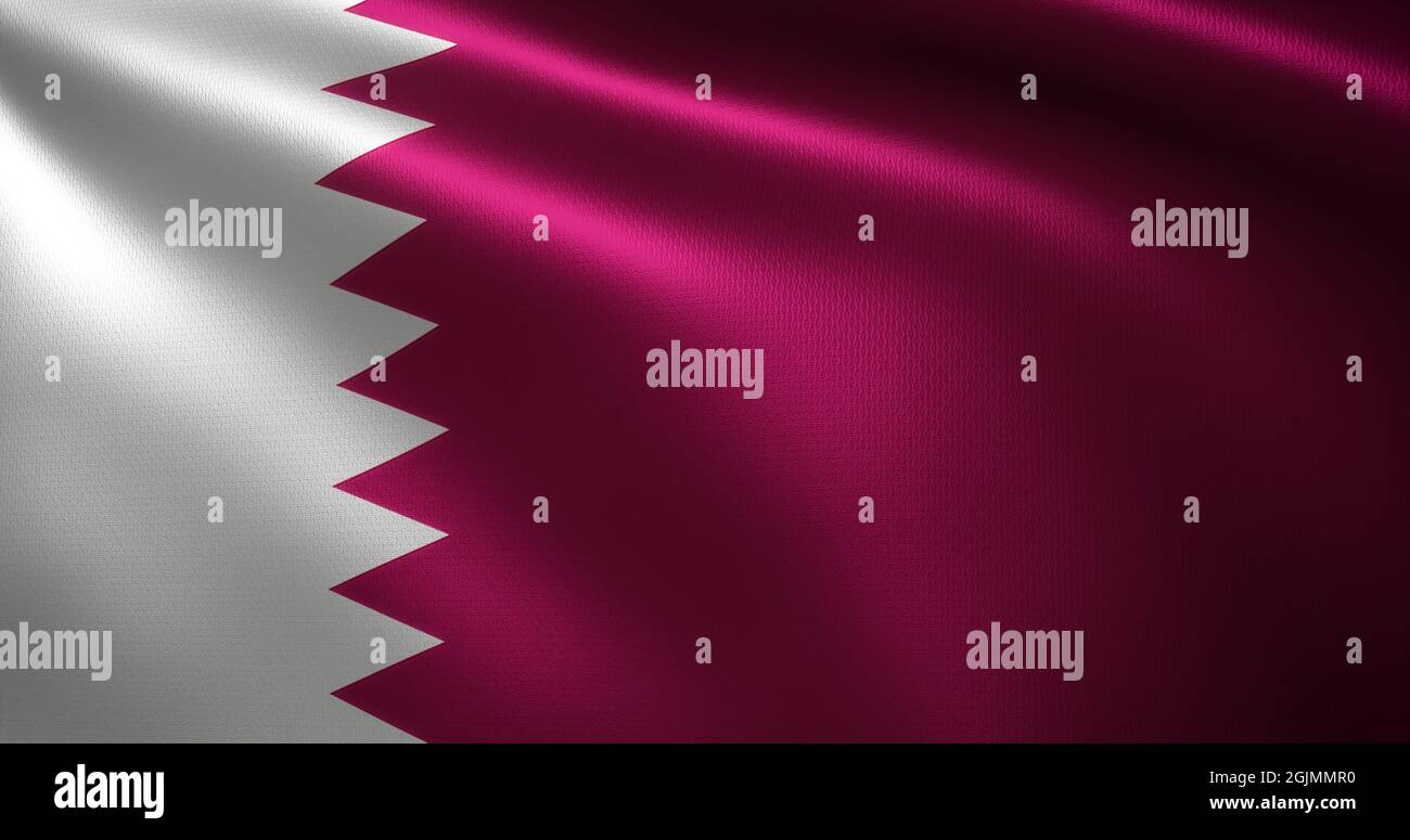Evolution of qatar flag hi-res stock photography and images - Alamy