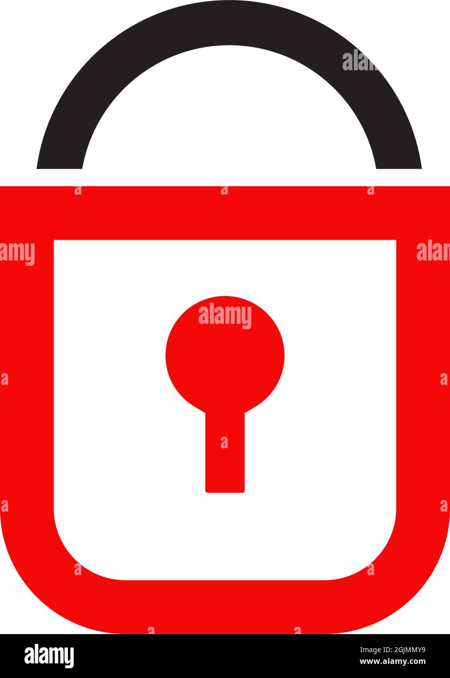 Padlock icon logo design inspiration vector template Stock Vector Image ...