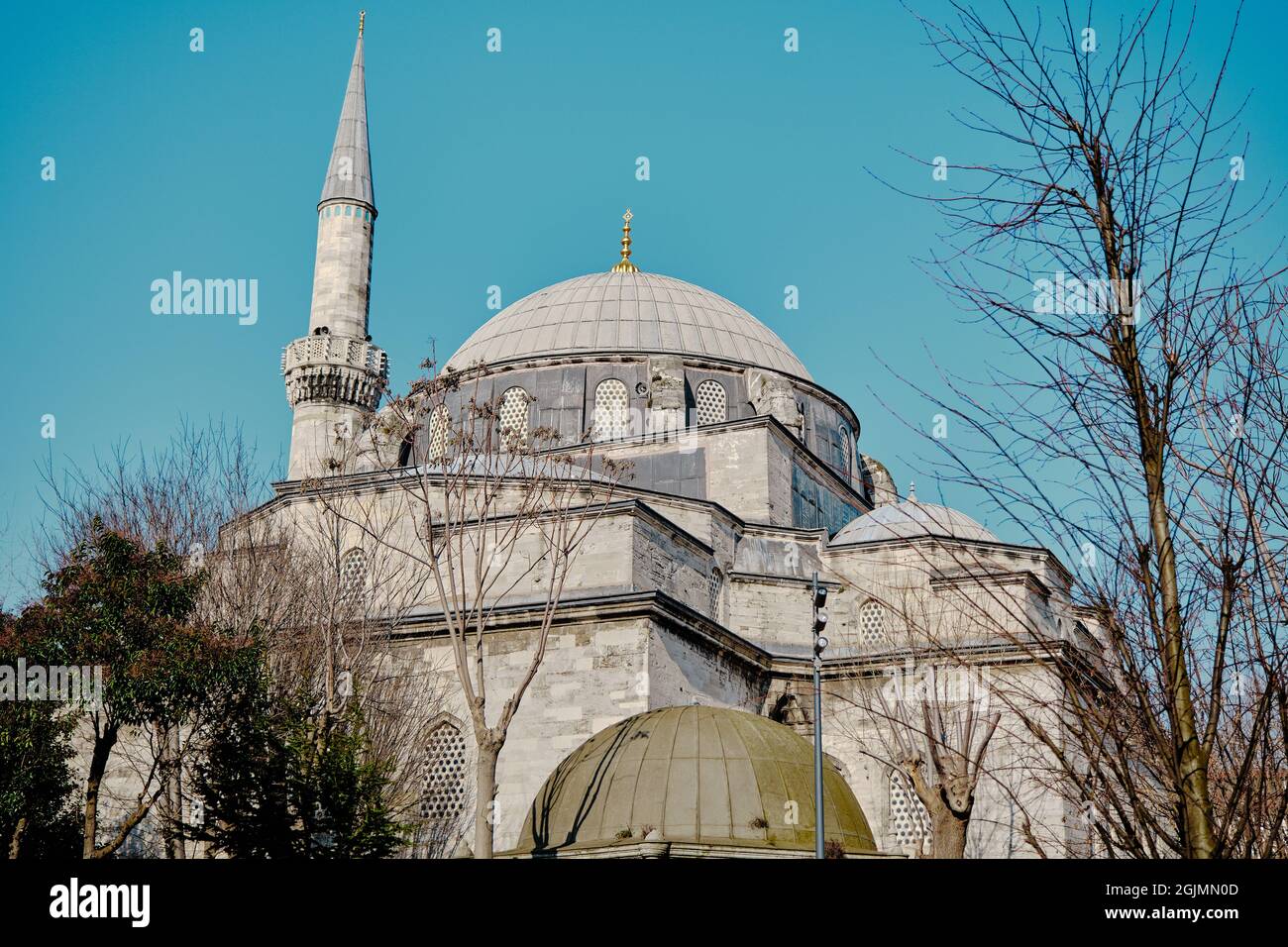 Turkey istanbul 03.03.2021. Sultan Mahmud II. (2. Mahmut) tomb in ...