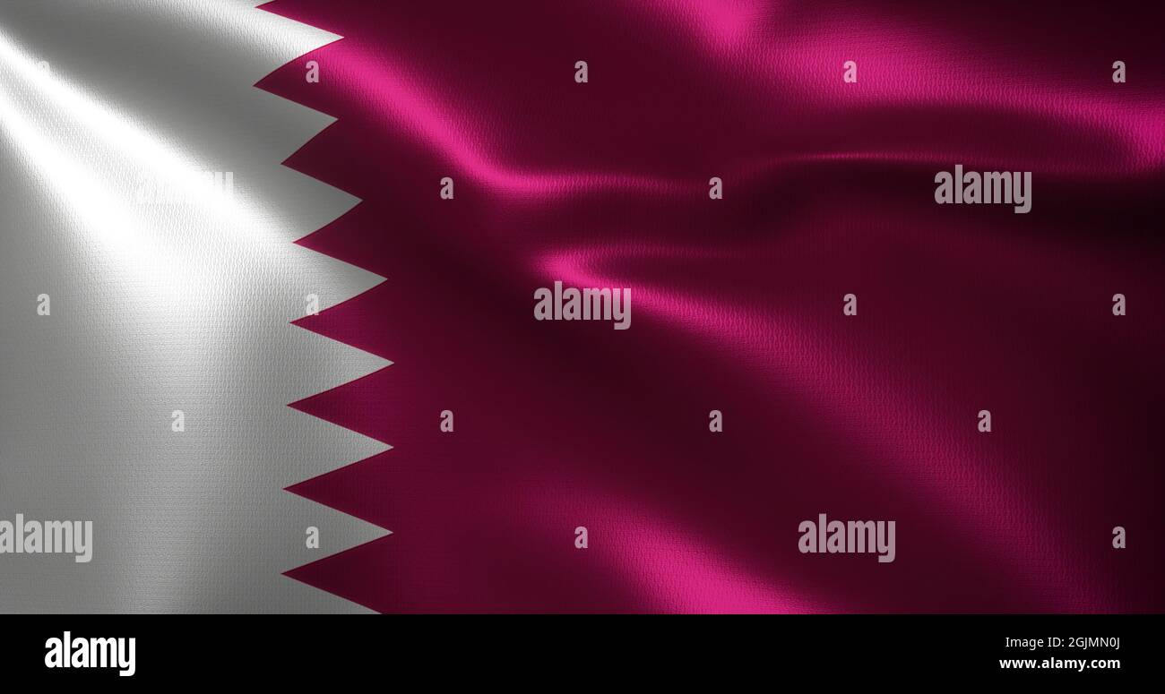 Evolution of qatar flag hi-res stock photography and images - Alamy