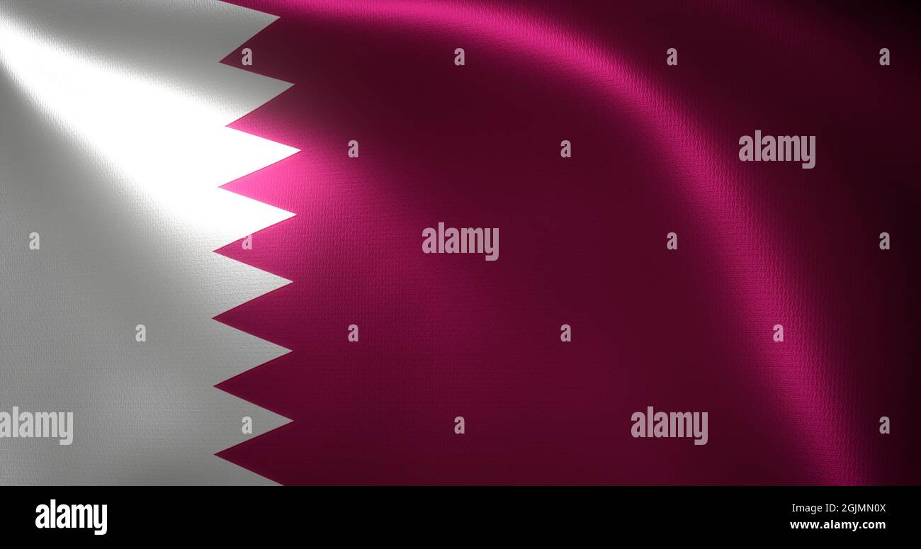 Evolution of qatar flag hi-res stock photography and images - Alamy