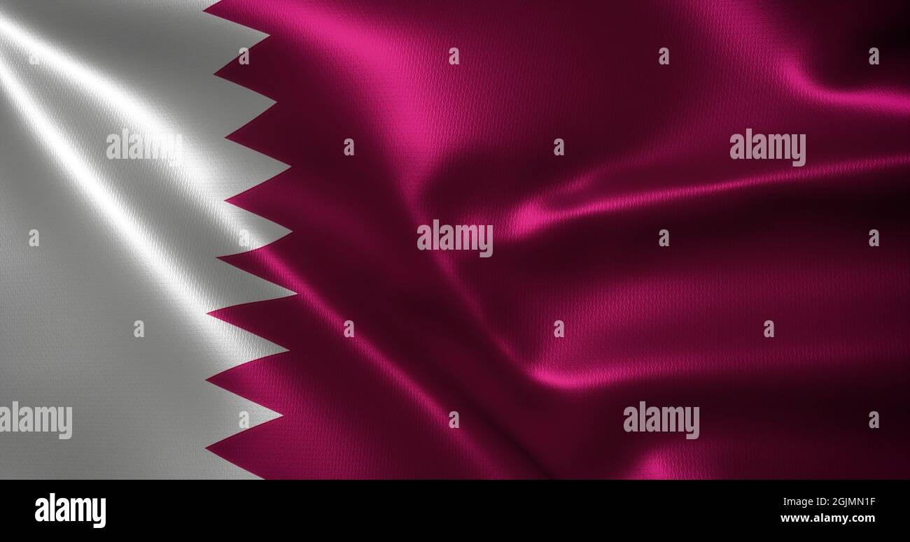 Evolution of qatar flag hi-res stock photography and images - Alamy
