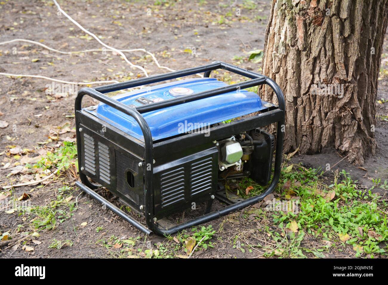 Portable Diesel Generator for repair hurricane damage. Portable Diesel ...
