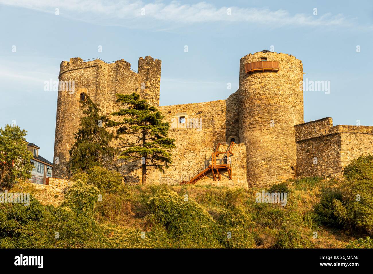 Castillo de los templarios ponferrada hi-res stock photography and ...