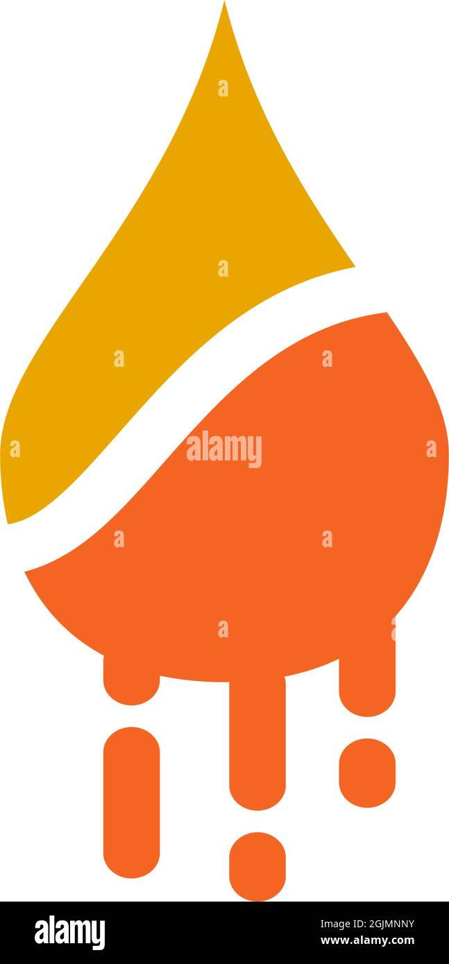 Orange fruit icon symbol logo design inspiration vector template Stock ...