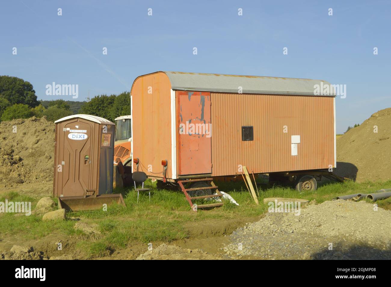 Construction site in Kalletal-Hohenhausen, Germany Stock Photo - Alamy