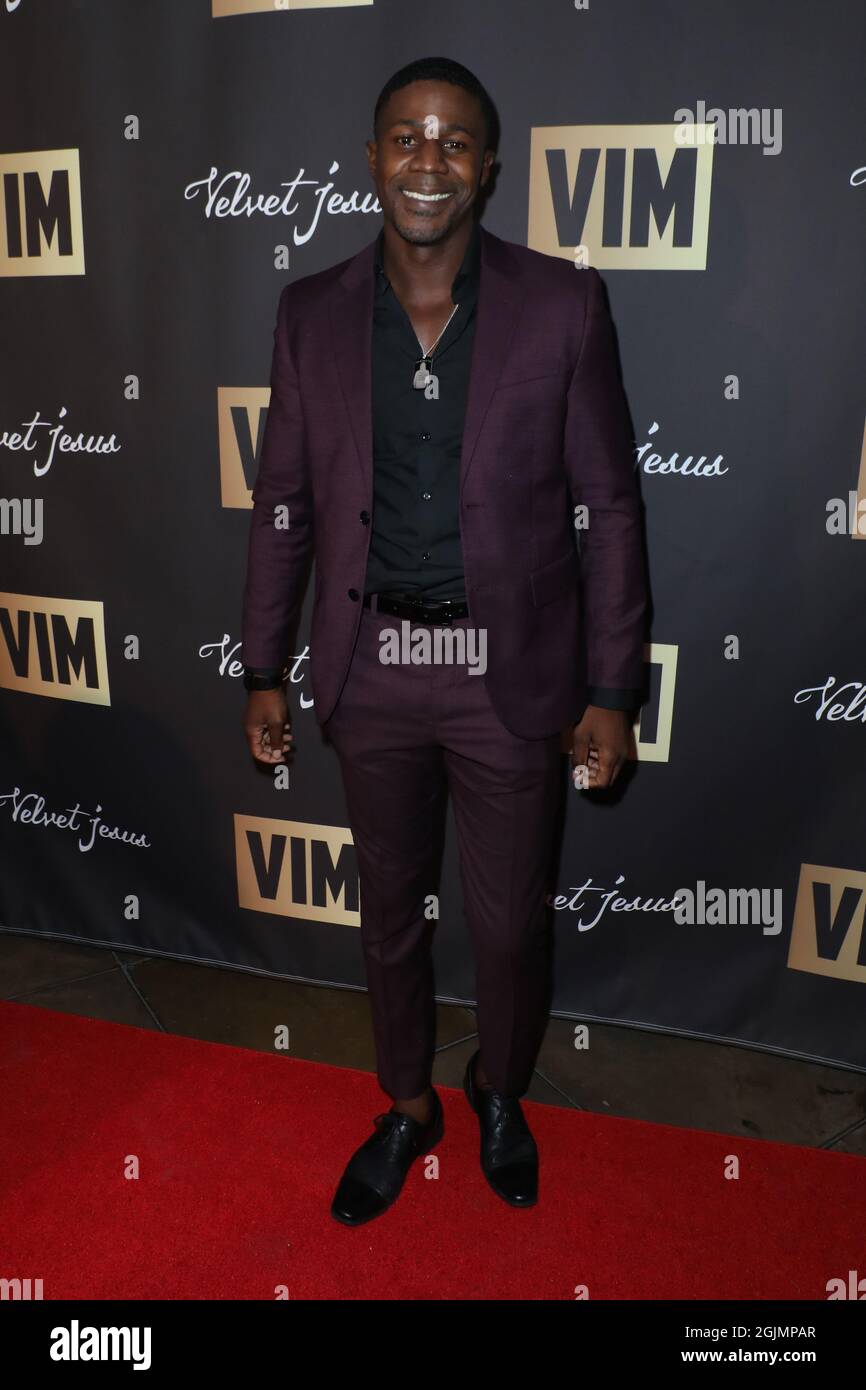 Los Angeles, California, USA.10th September, 2021. Actor Melvin Ward ...