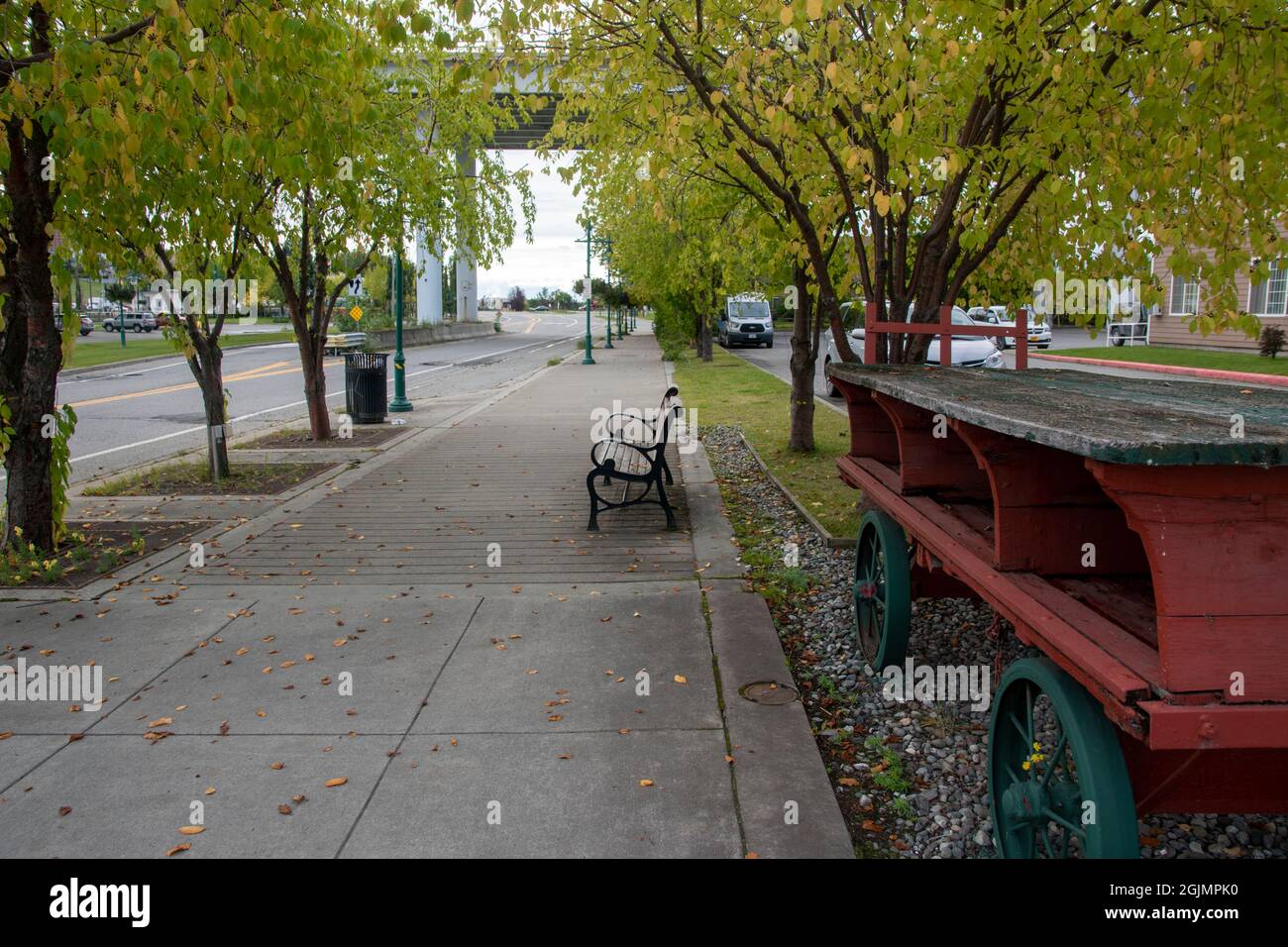 Downtown anchorage street hi-res stock photography and images - Alamy