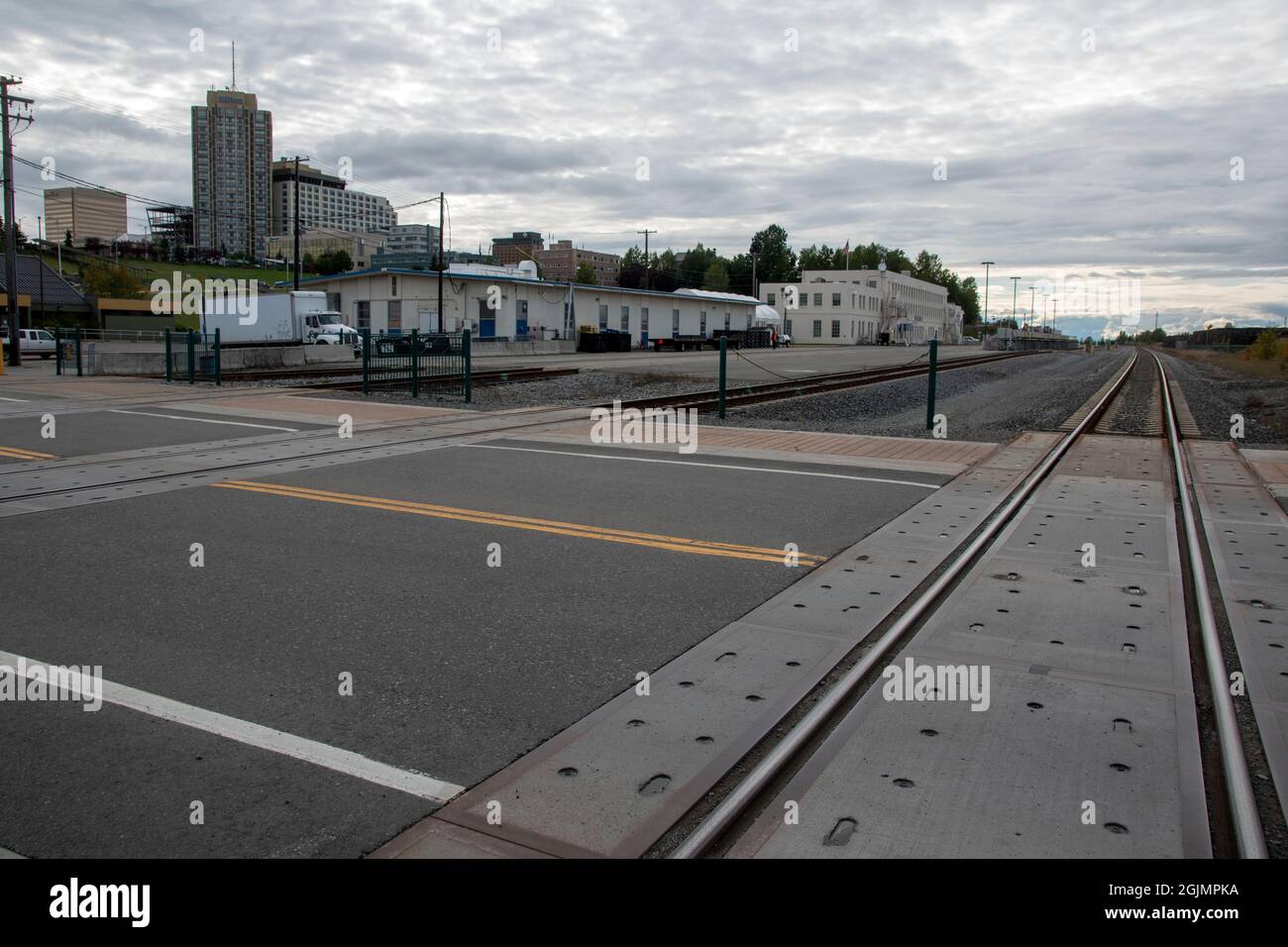 The train station in Anchorage, AK is usually the beginning of an ...