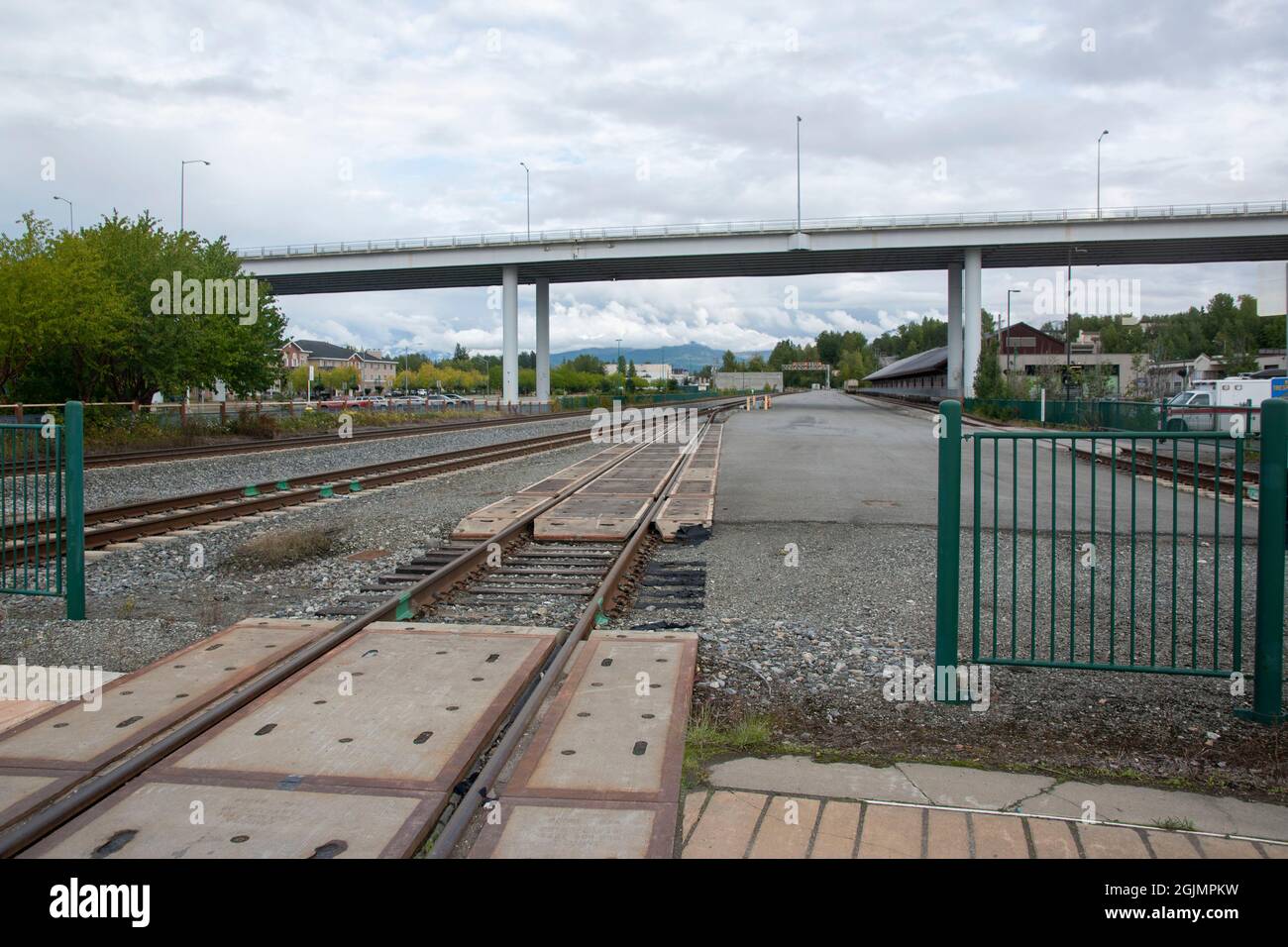 The train station in Anchorage, AK is usually the beginning of an ...