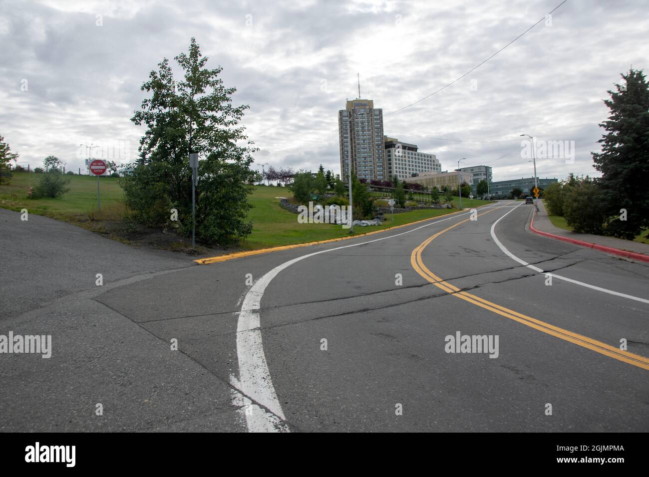 Downtown anchorage street hi-res stock photography and images - Alamy