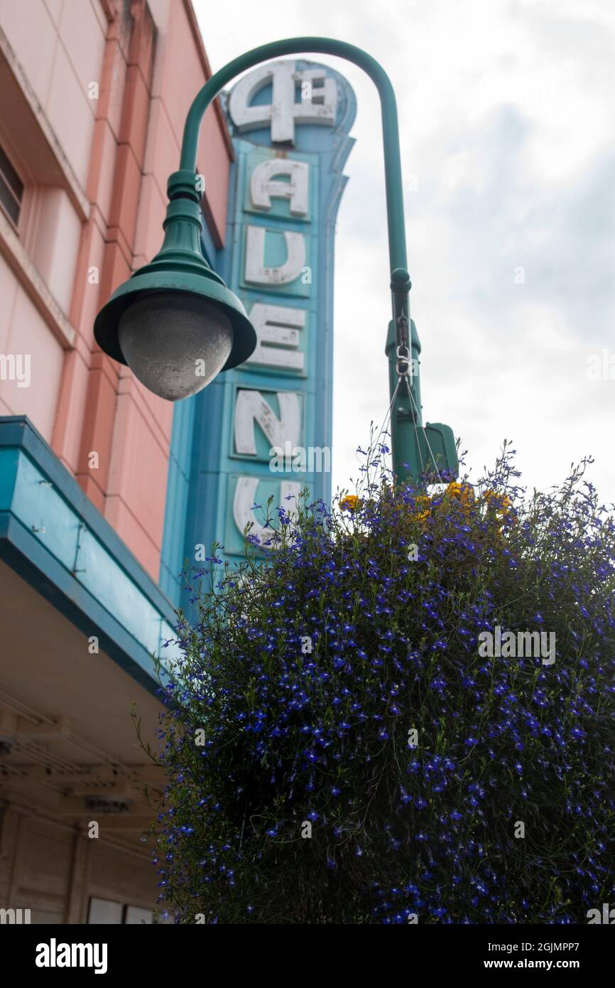 Downtown Anchorage is full of fascinating shapes and sights Stock Photo ...