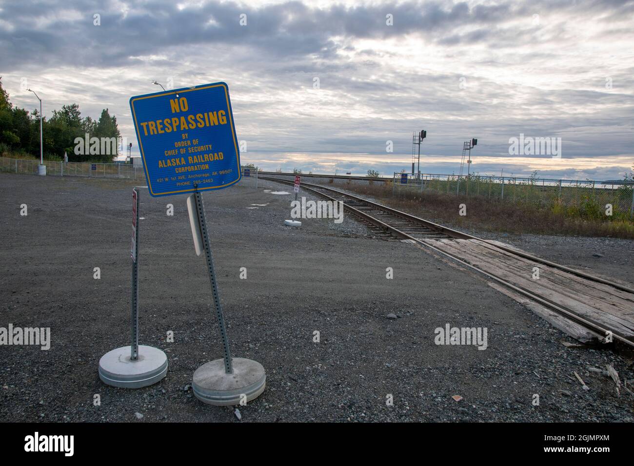 The train station in Anchorage, AK is usually the beginning of an ...