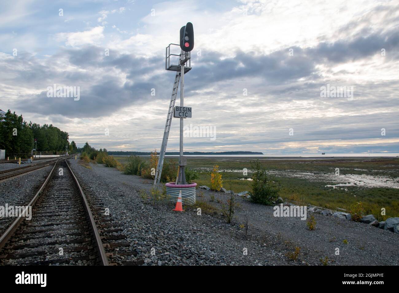 The train station in Anchorage, AK is usually the beginning of an ...