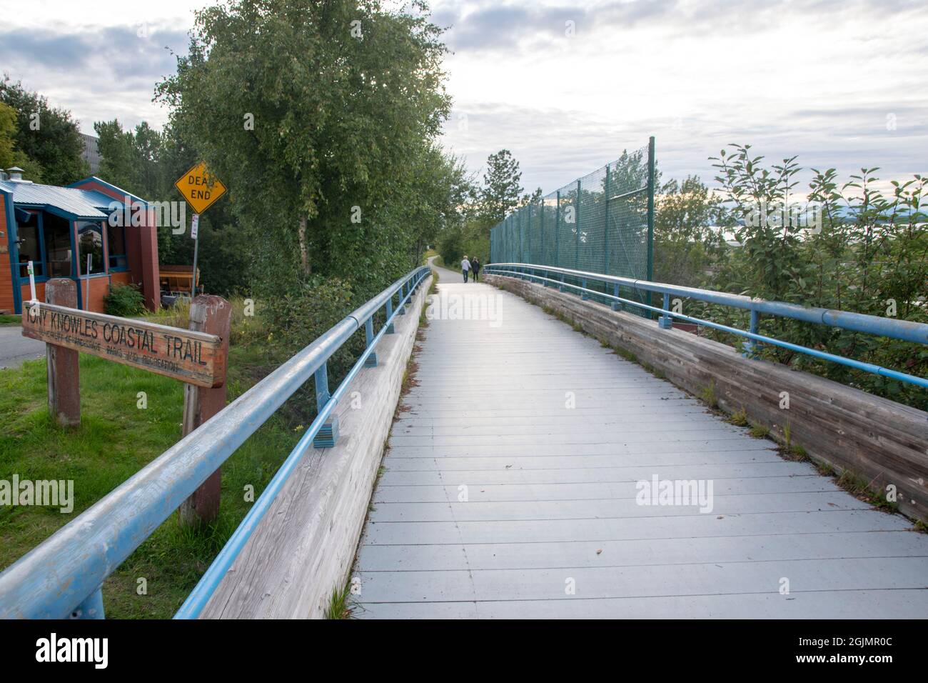 Anchorage, AK has several public walking trails available along the ...