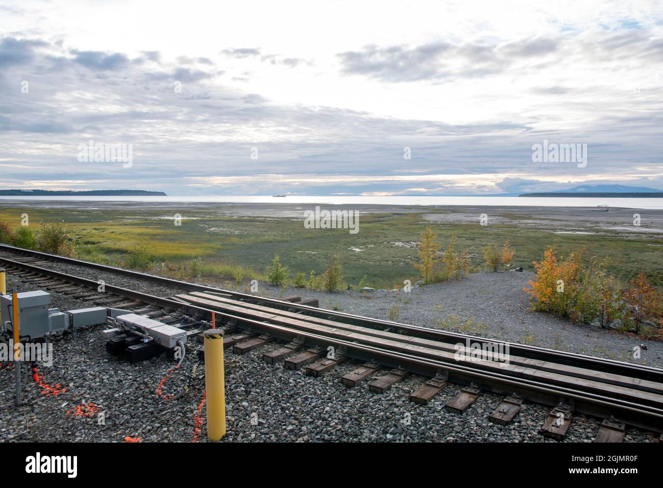 The train station in Anchorage, AK is usually the beginning of an ...