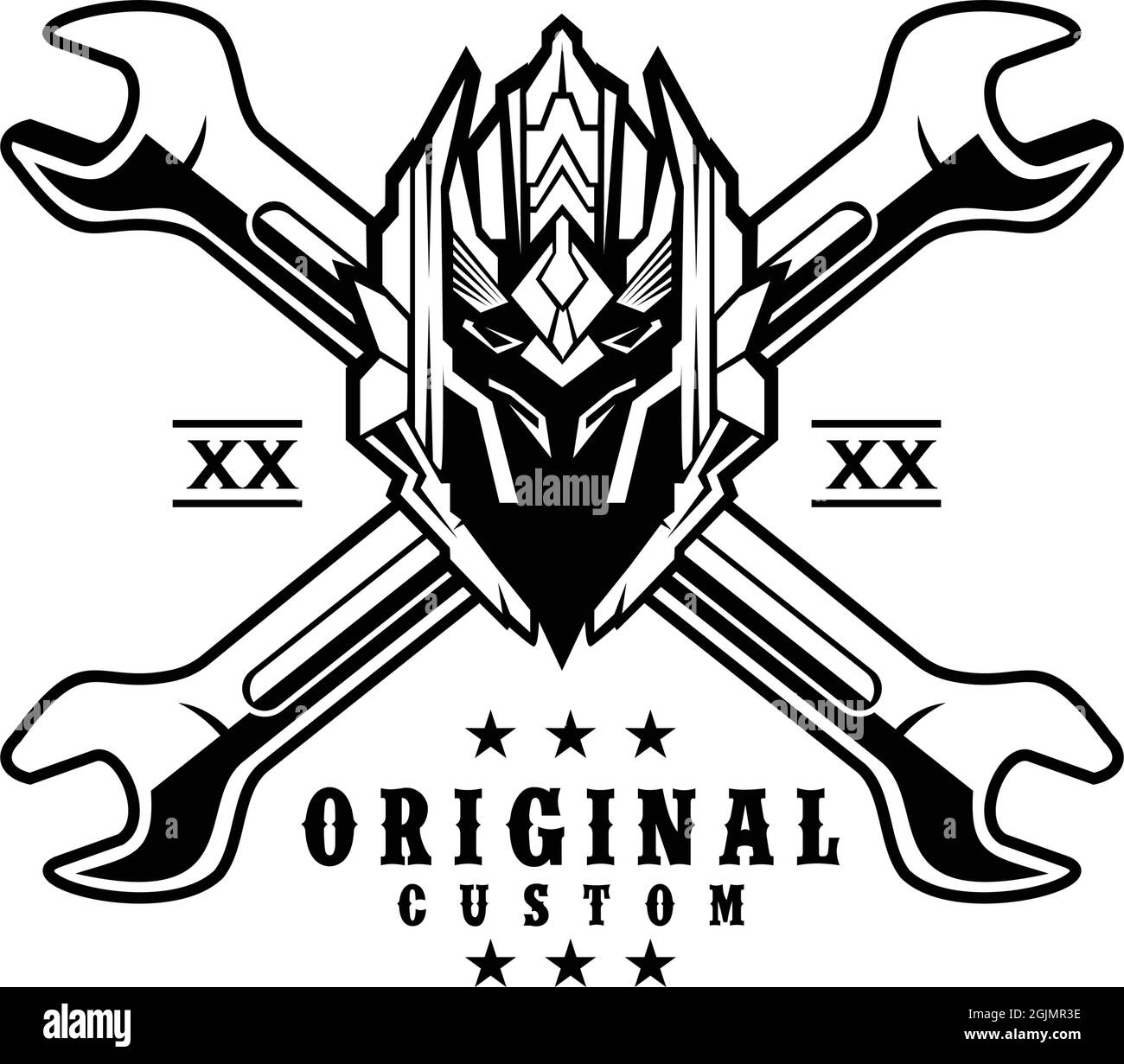 Motor club logo design inspiration vector illustration template Stock ...