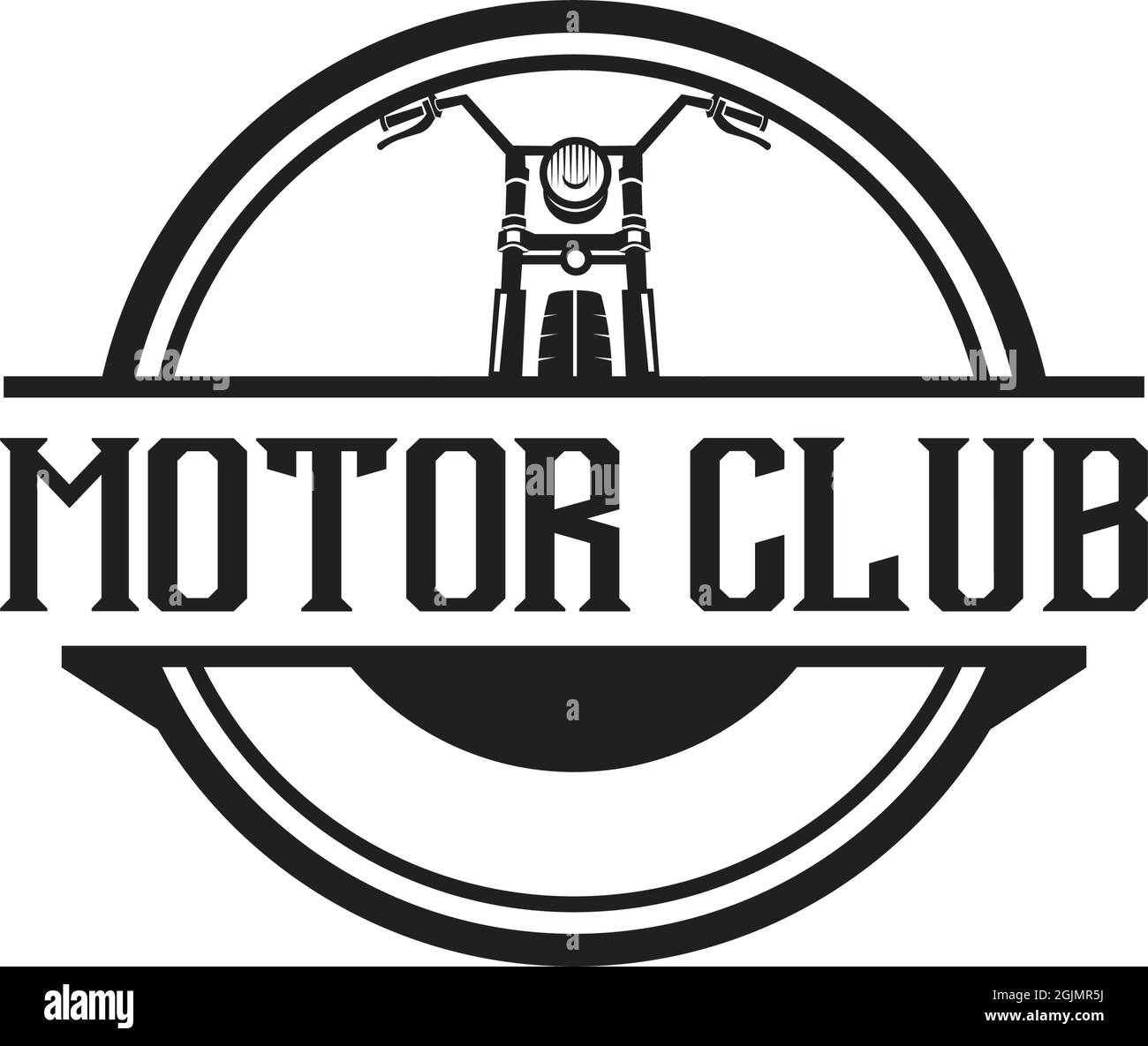 Motor club logo design inspiration vector illustration template Stock ...