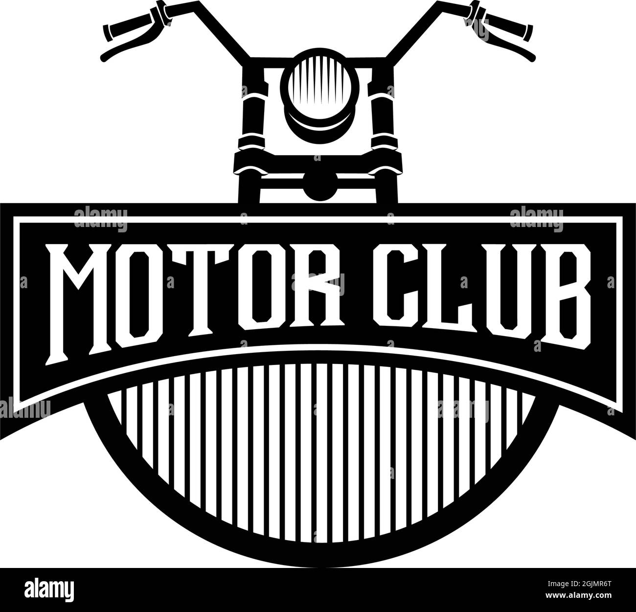 Moto skull vector logo symbol hi-res stock photography and images - Alamy