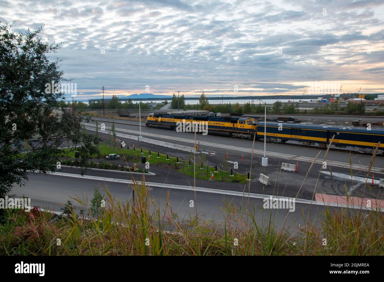 The train station in Anchorage, AK is usually the beginning of an ...