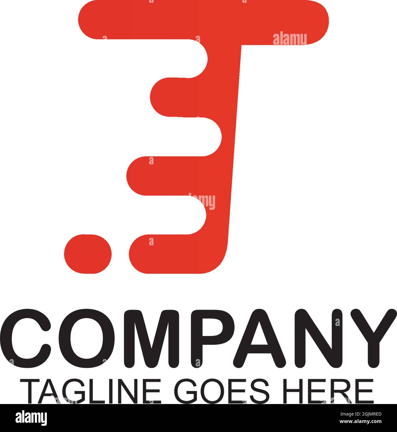 Letter t express logo hi-res stock photography and images - Alamy