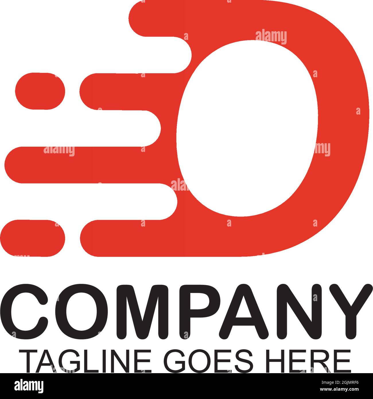 O Motion letter logo design vector template ilustration Stock Vector ...