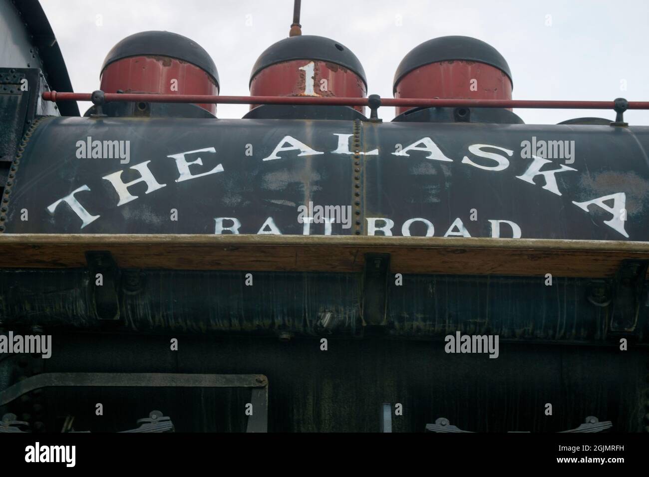 Alaska railroad train station anchorage hi-res stock photography and ...