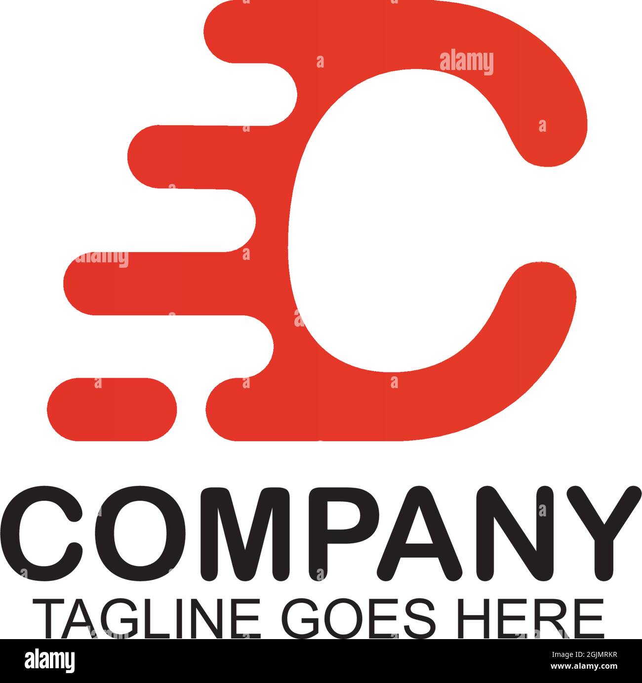 C Motion letter logo design vector template ilustration Stock Vector ...