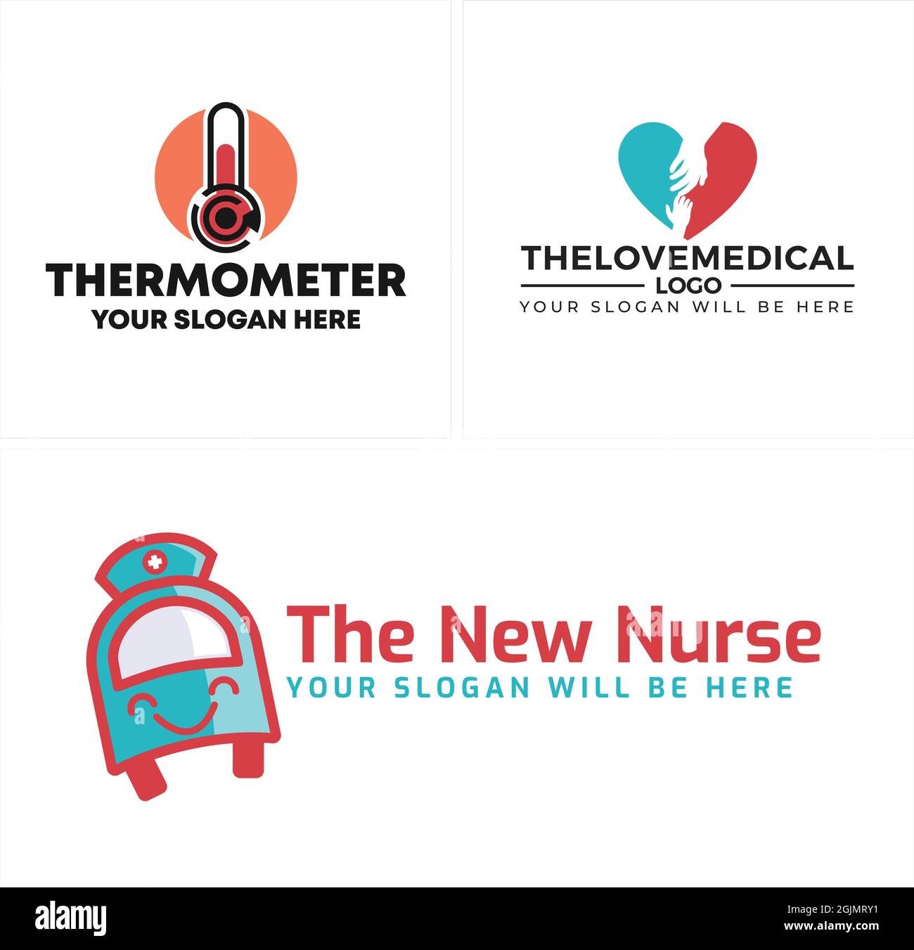 Medical care children nurse logo design Stock Vector Image & Art - Alamy