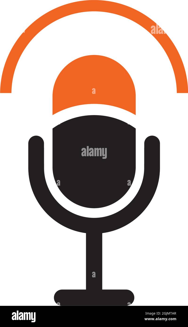 Microphone mic icon logo design inspiration vector illustration ...