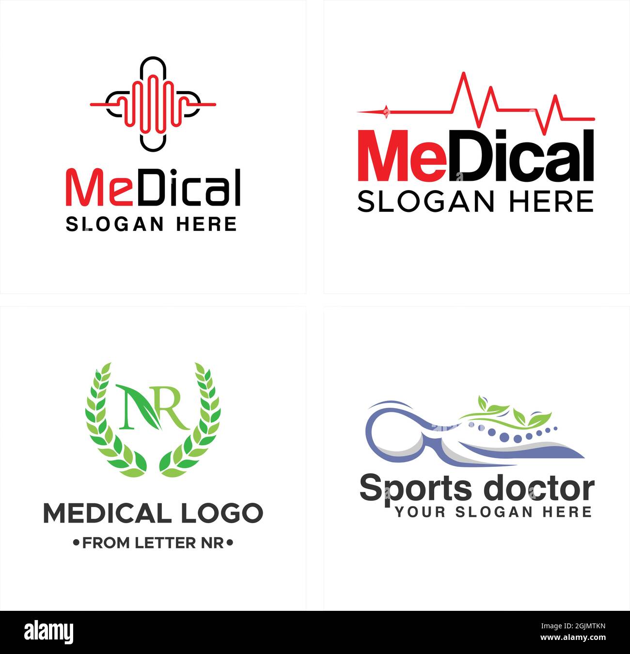 Medical healthy therapy spine logo design Stock Vector Image & Art - Alamy
