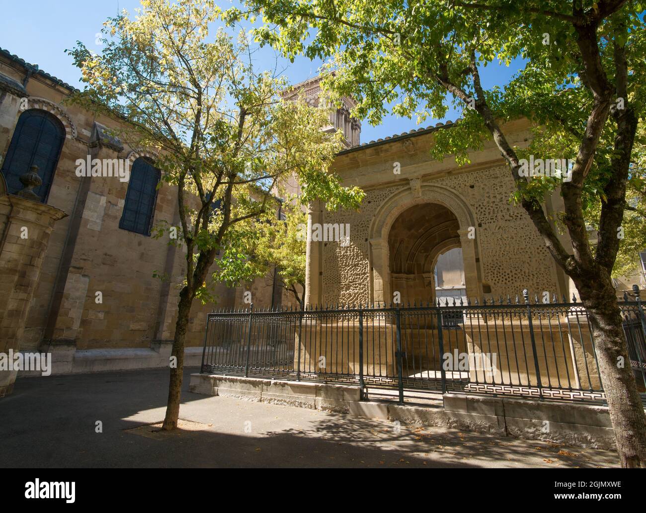Famous monument of the city of Valence in France: "Pendant of Valence ...