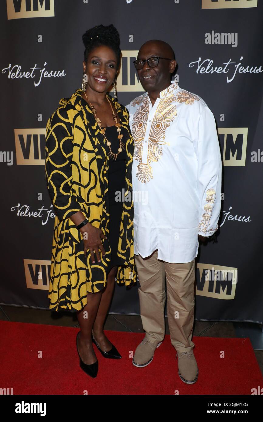 Los Angeles, California, USA.10th September, 2021. Latonya and Carl ...