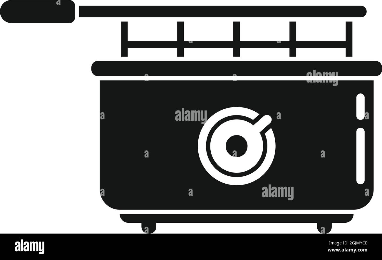 Deep fryer kit icon simple vector. Fry basket Stock Vector Image & Art ...