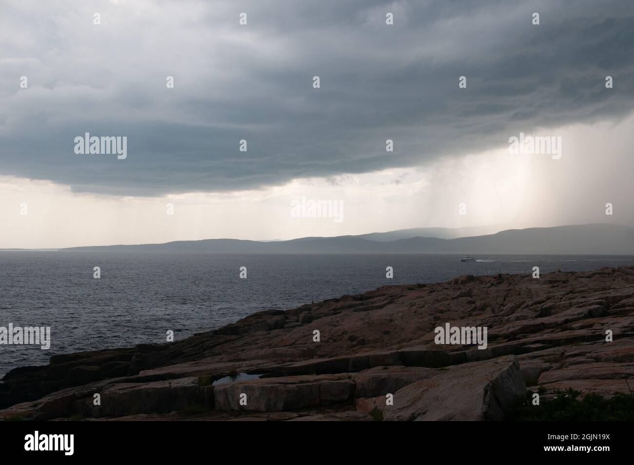 Storms off the coast Stock Photo - Alamy