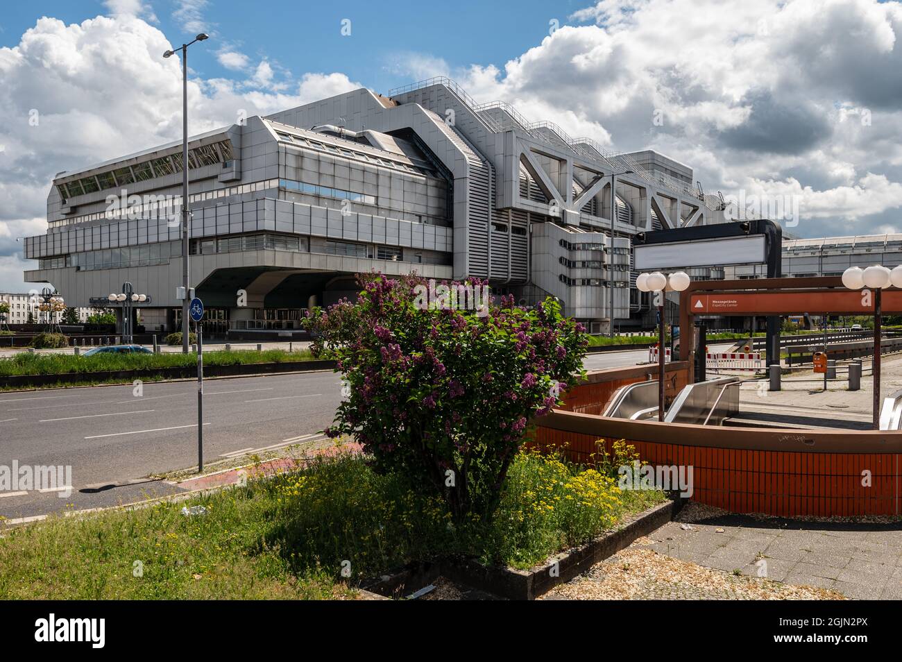 International Congress Center (ICC) at the exhibition center in Berlin ...